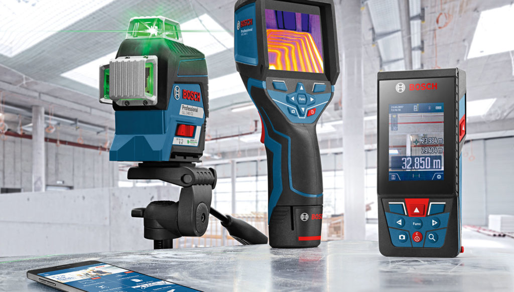 Bosch’s prototype or pretest laser meter analyzed